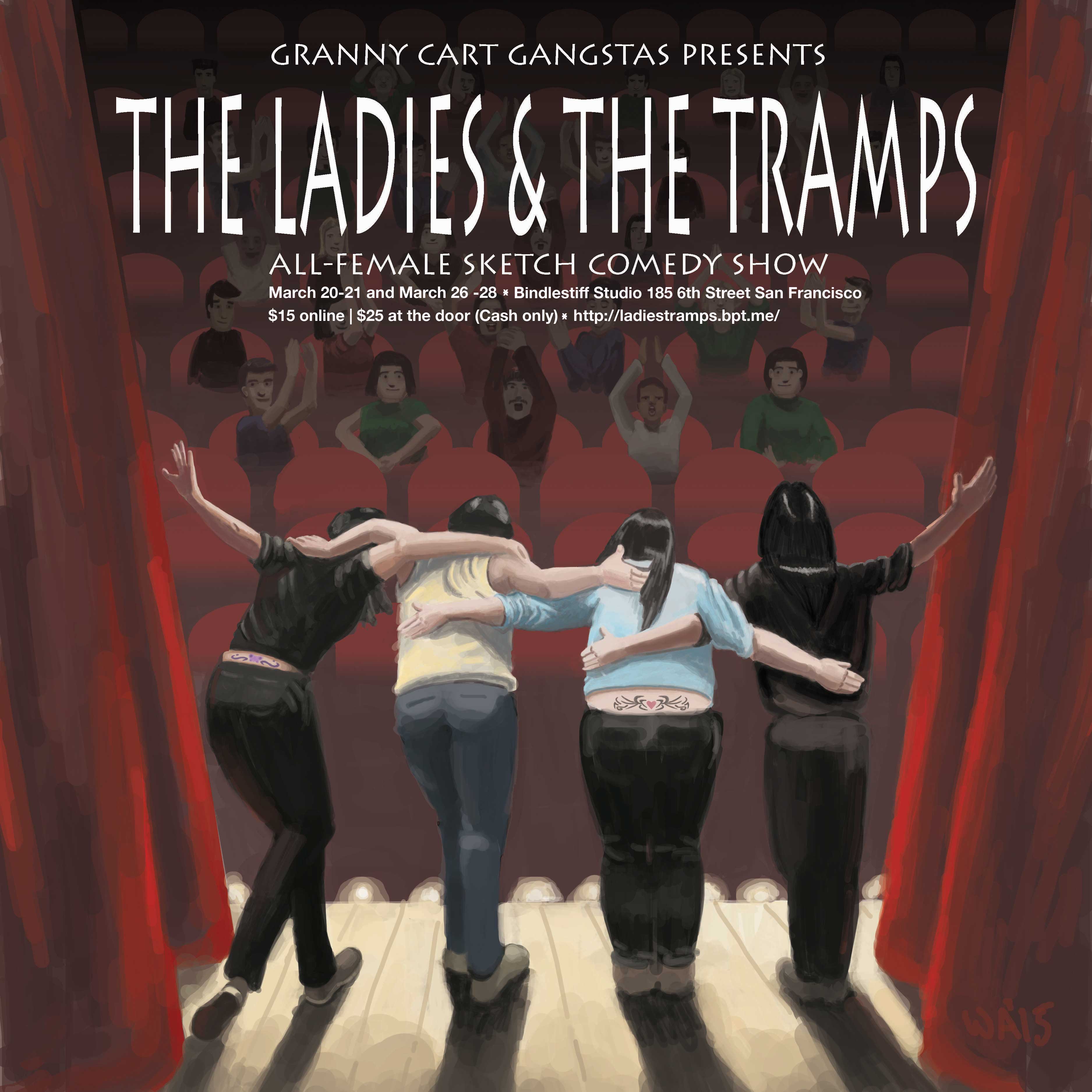 The Ladies & The Tramps - San Francisco, CA at Bindlestiff Studio ...
