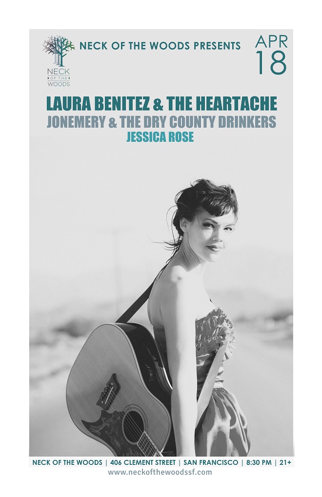 Laura Benitez and the Heartache - San Francisco, CA - on Wed Mar 18 ...