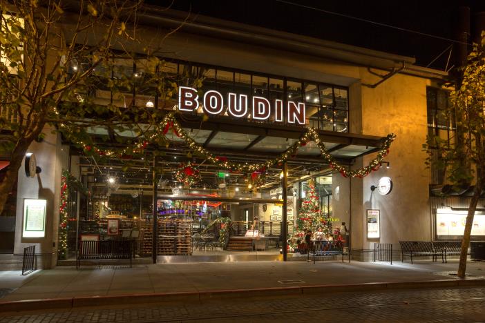 Boudin's Holiday at The Wharf - San Francisco, CA at Bistro Boudin ...